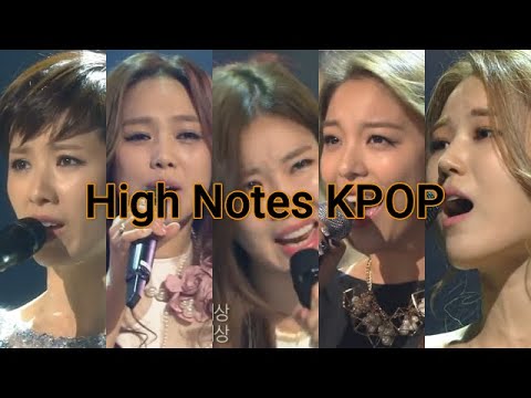 Kpop High Notes (Park Ki Young, Sohyang, Lee Hae Ri, Ailee, and Kim ...