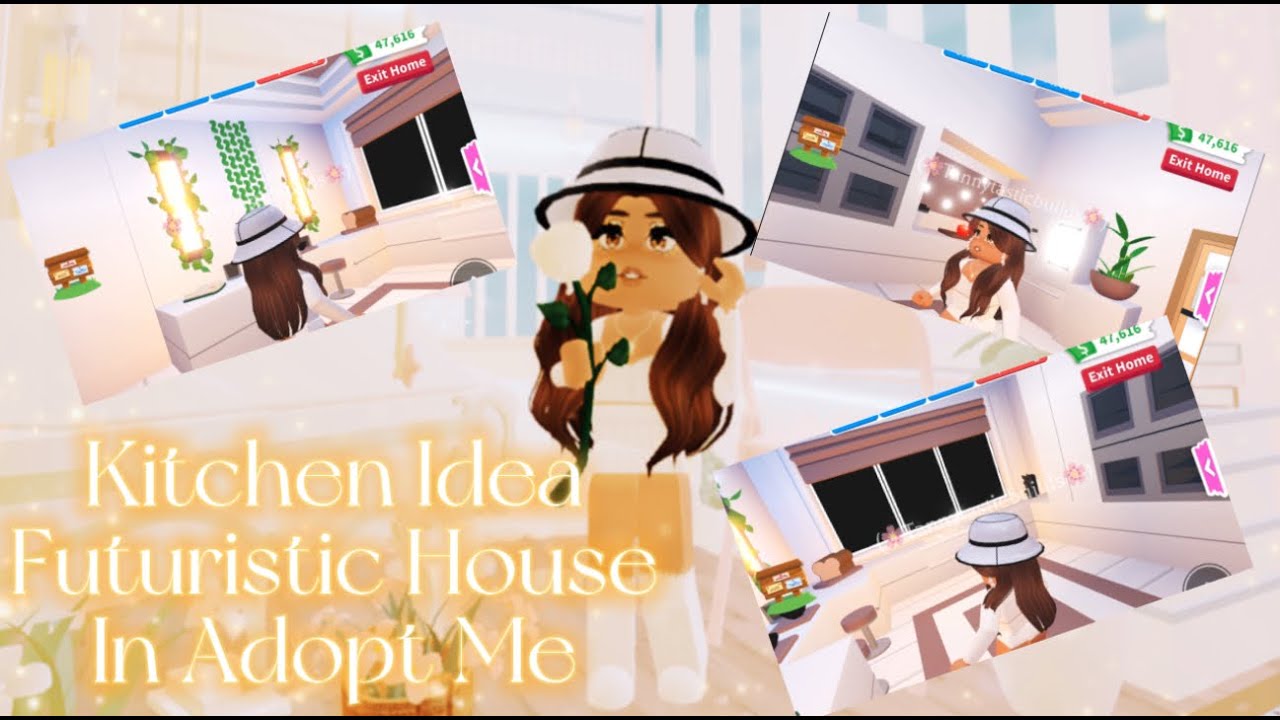 Kitchen Idea Futuristic House in Adopt Me - YouTube