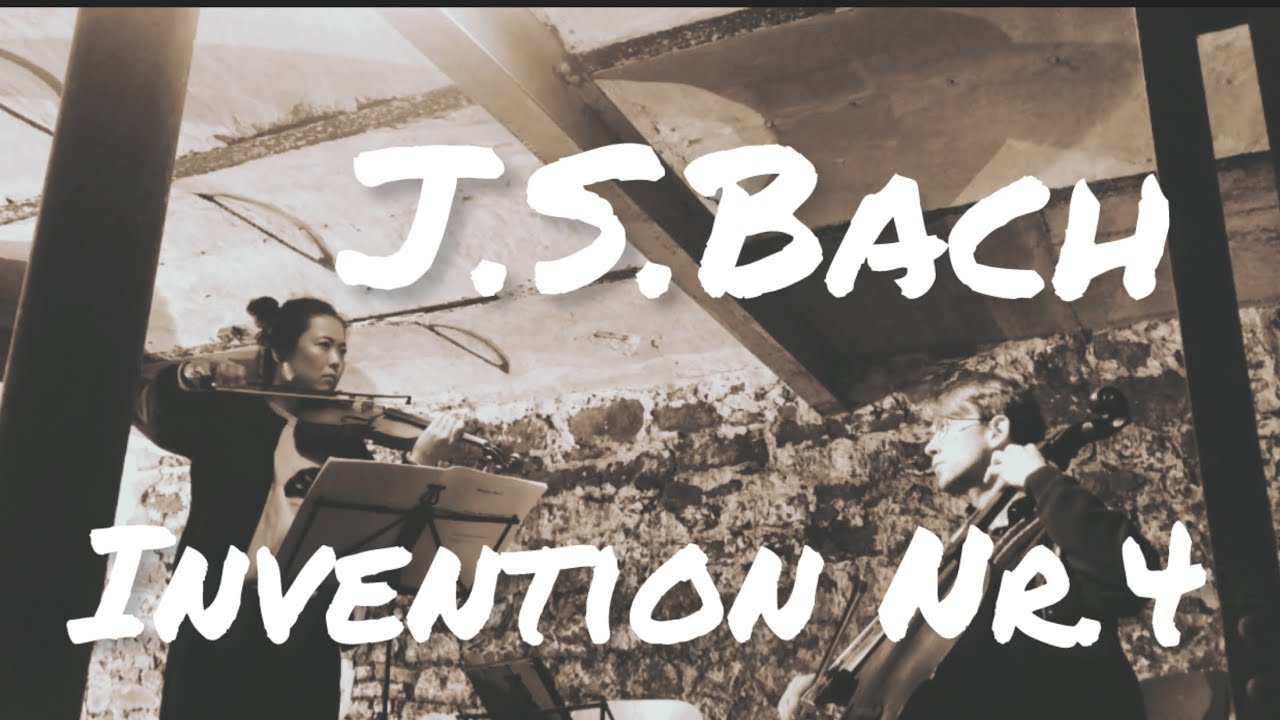 J.S.Bach_Invention Nr.4 _ Violin & Cello - YouTube