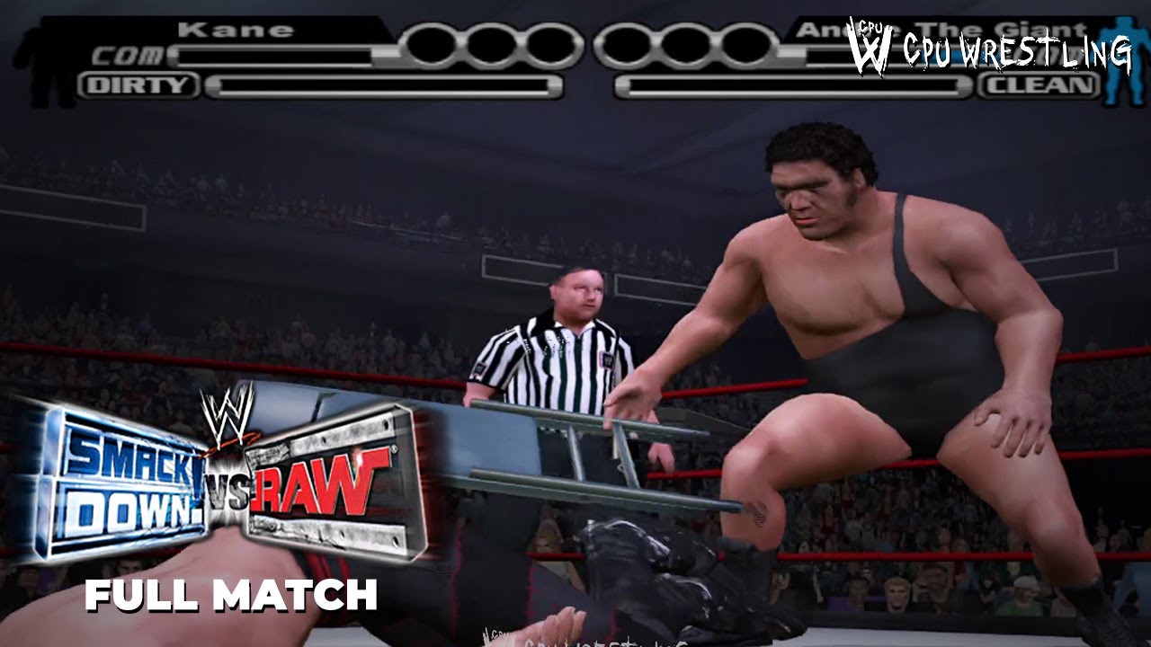WWE SVR | Epic TLC (Tables, Ladders, and Chairs): Kane vs Andre The ...