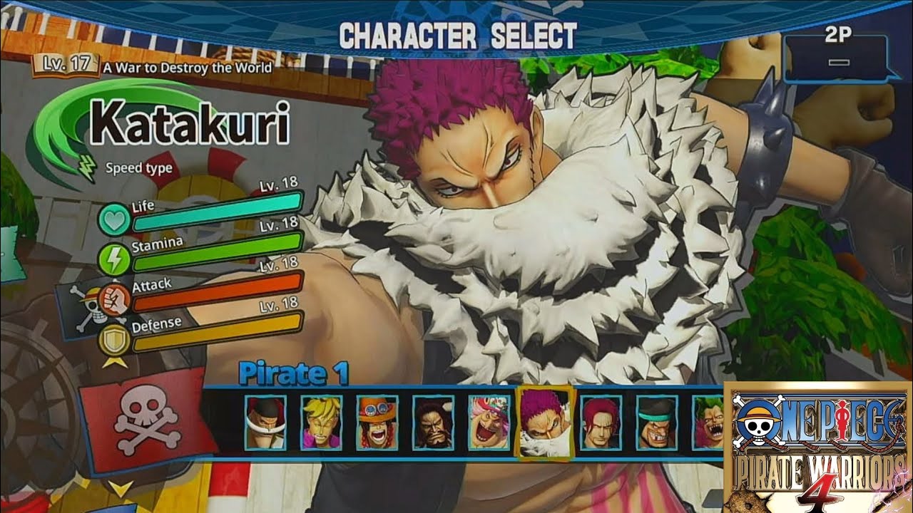 One Piece Pirate Warriors 4 Katakuri Ability Combo - YouTube