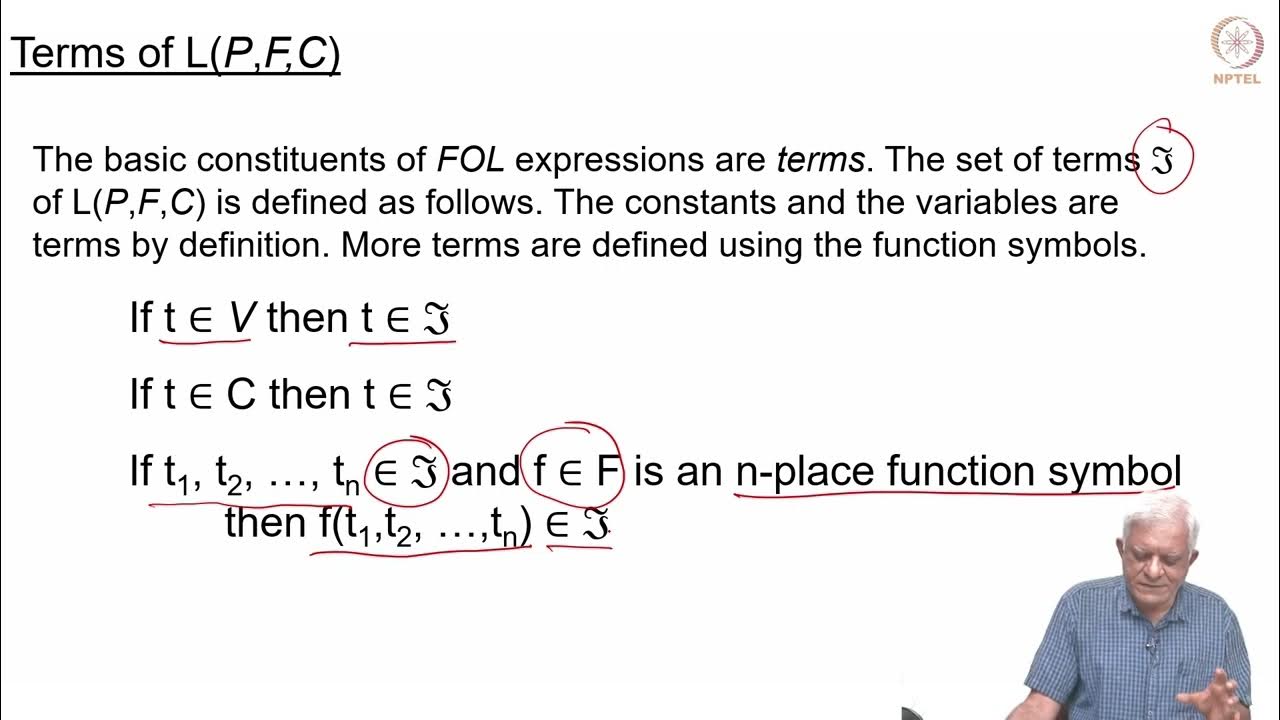 First Order Logic: Syntax - YouTube