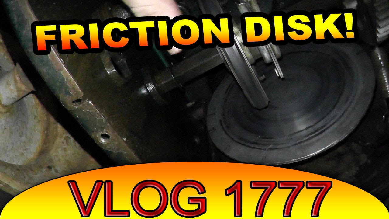 Fixing the Friction Disk on the MTD Yard Machines Snow Blower - YouTube