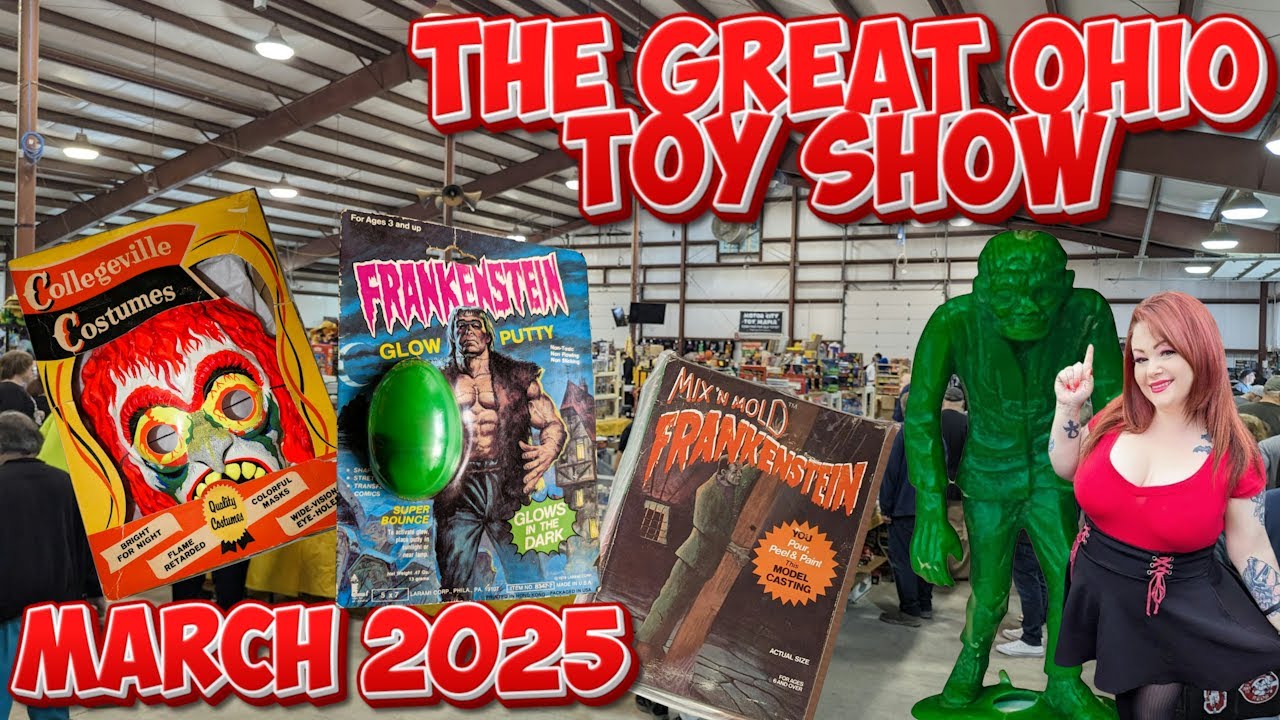 THE GREAT OHIO TOY SHOW - XENIA,OH - MARCH 2025 - YouTube
