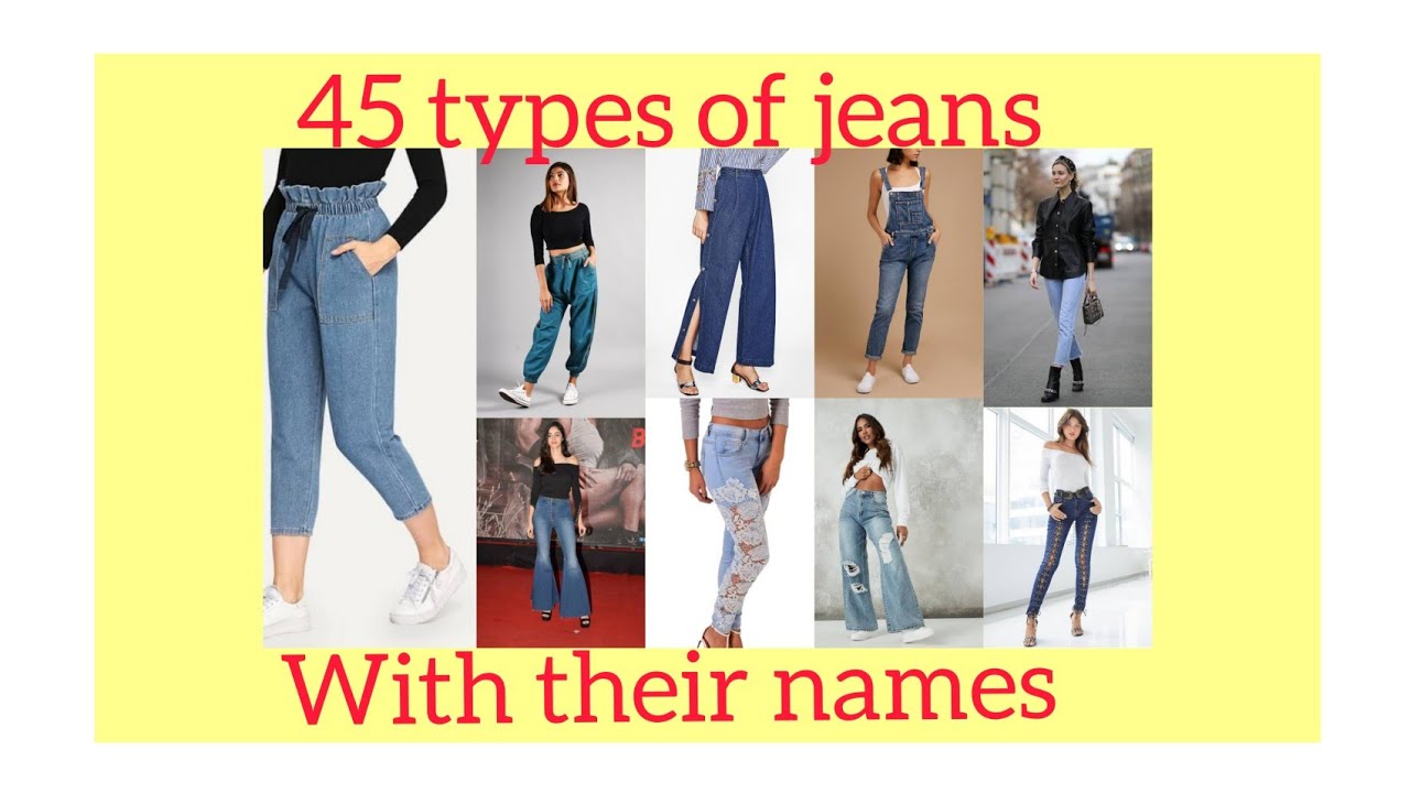 Types of jeans with their names for girls#jeans #trending #fashion# ...