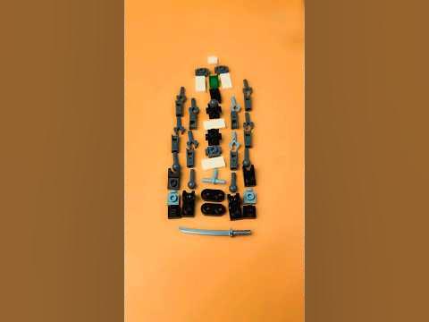 How to build a fun robot with building blocks #buildingblocks #brickbuilder #buildingbricks #moc ...