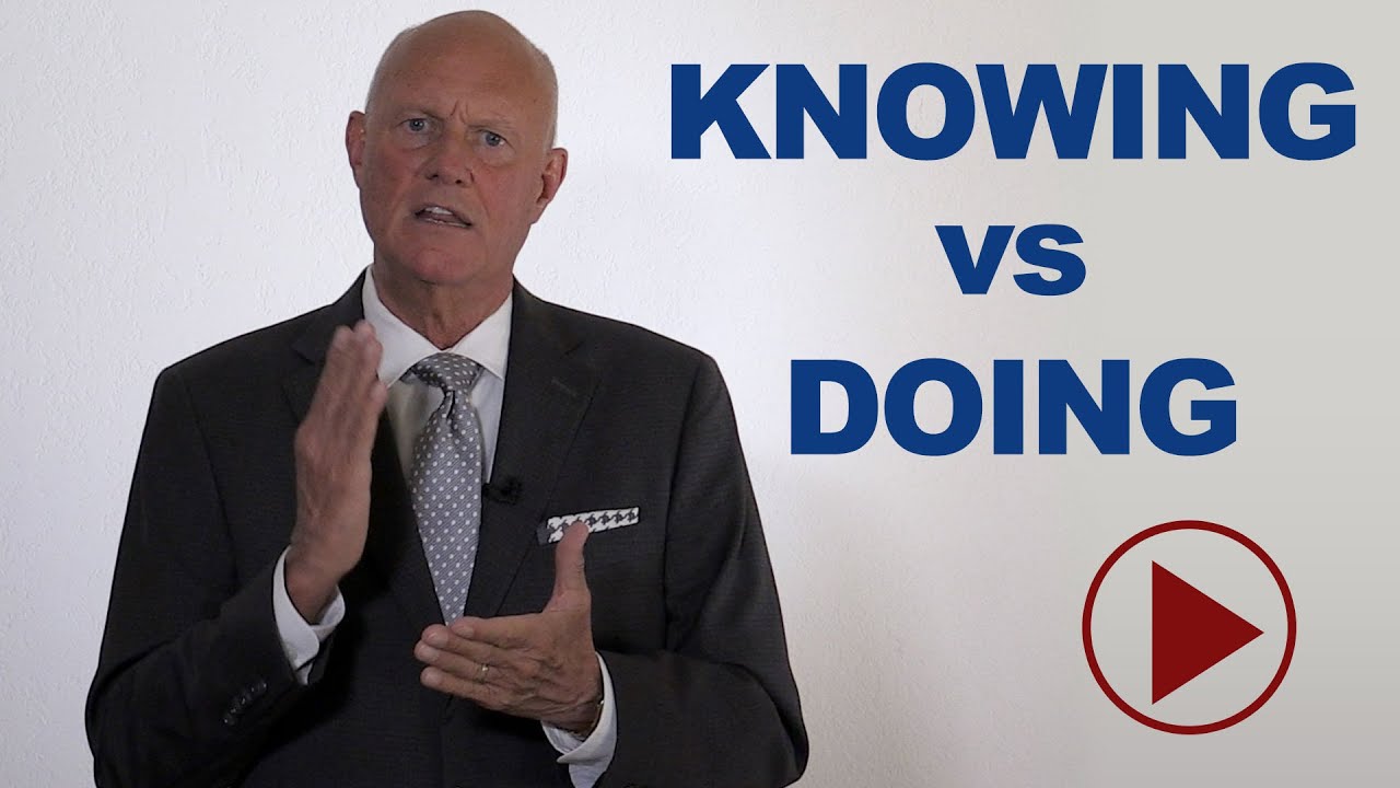 Knowing vs Doing. Thriving in ANY Market. - YouTube