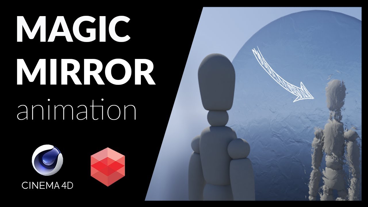 Cinema4D Tutorial: Magical Mirror animation - YouTube