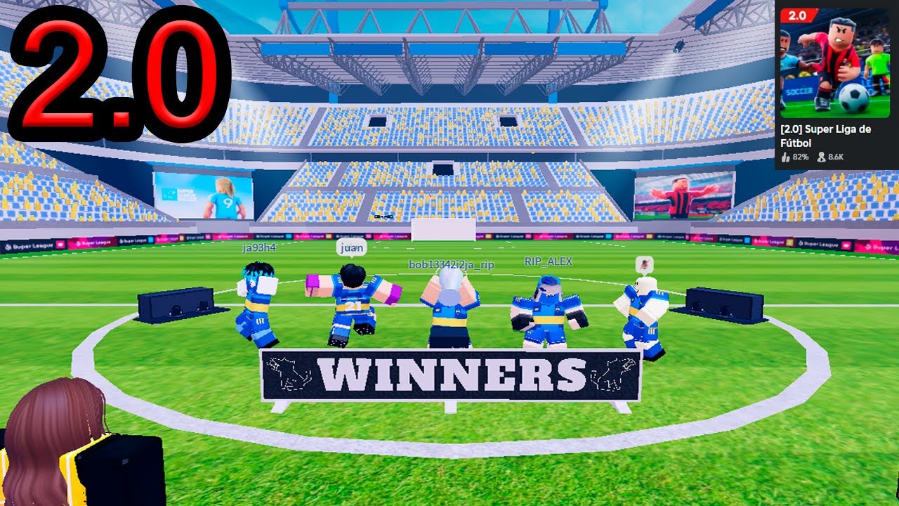 NUEVA ACTUALIZACION DE Super Liga de Futbol 2.0 ROBLOX ESPAÑOL 2024 ...