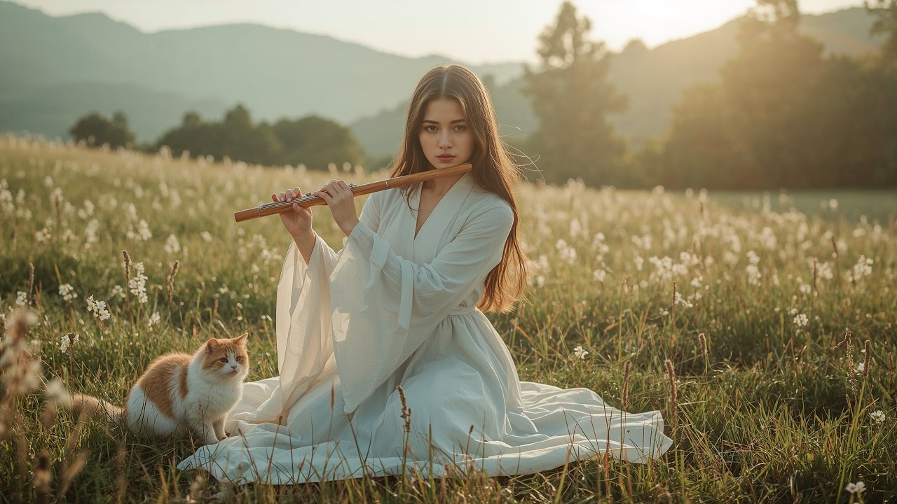 Her Melody Grew Like Flowers – Healing Flute, Ethereal Girl, and a ...