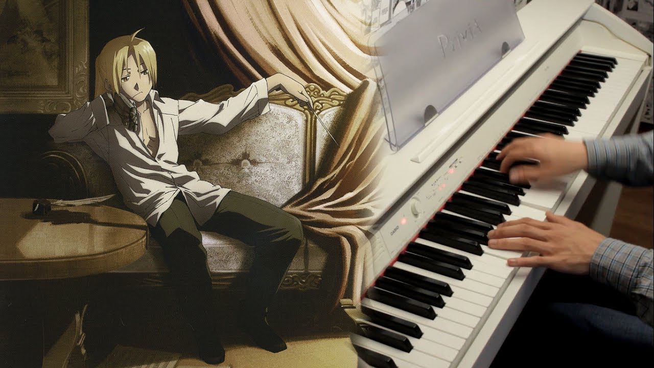 Fullmetal Alchemist Brotherhood OST-Trisha's Lullaby 【Rolelush】【piano ...