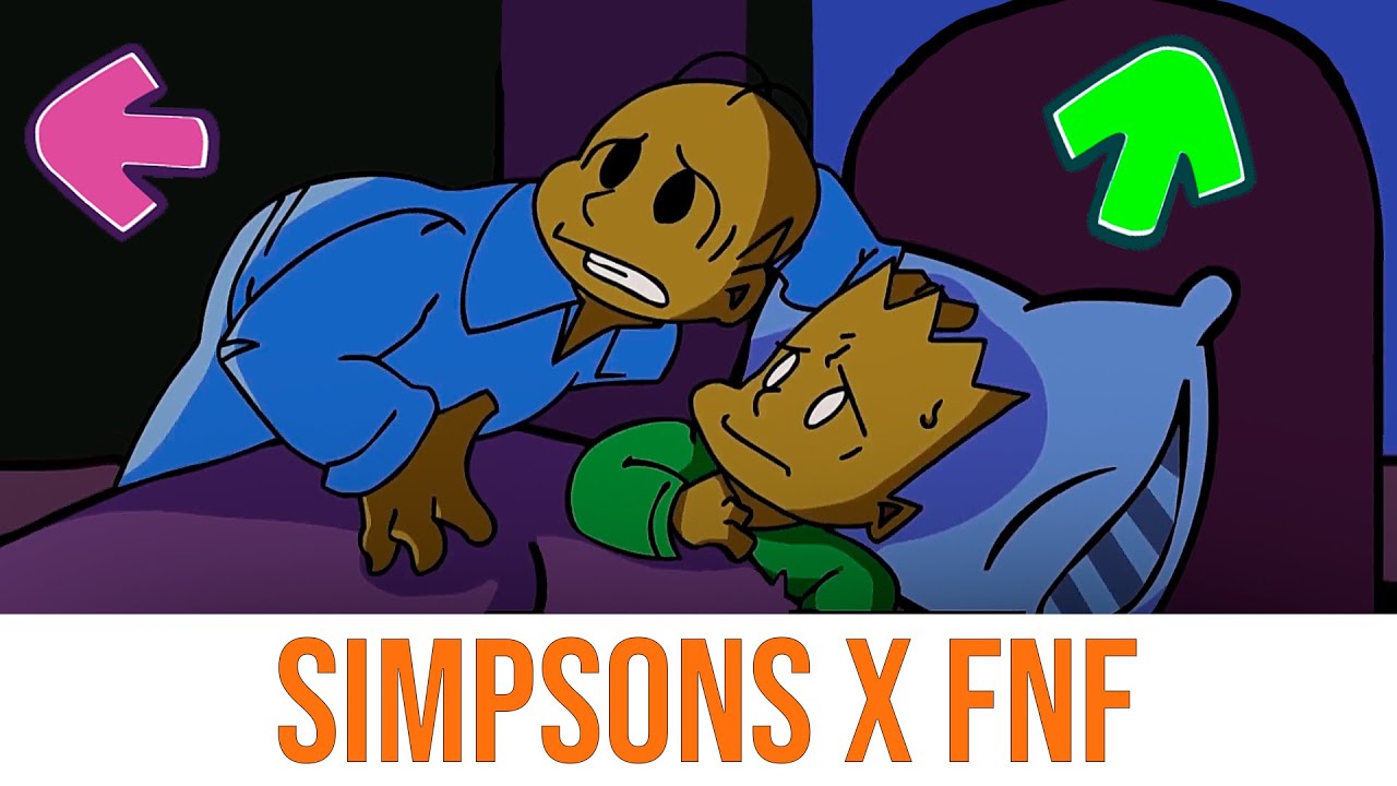Friday Night Funkin' The Simpsons | There's a boogie man in the house ...