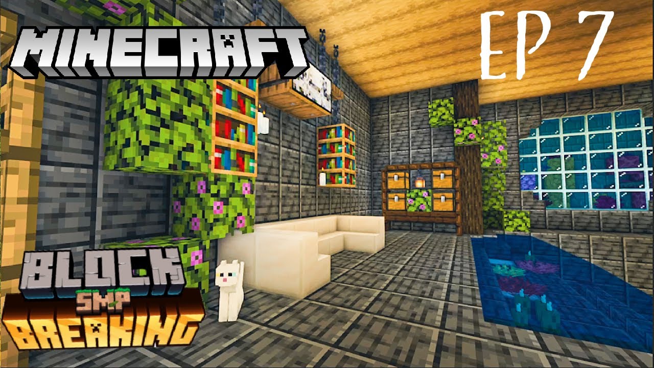 Storage Room and Amethyst Bedroom!!| Ep #7 Minecraft 1.18 Block ...