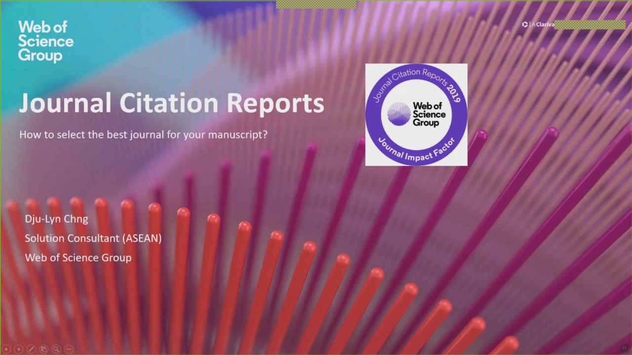 Finding Journals to publish in from the Web of Science - YouTube