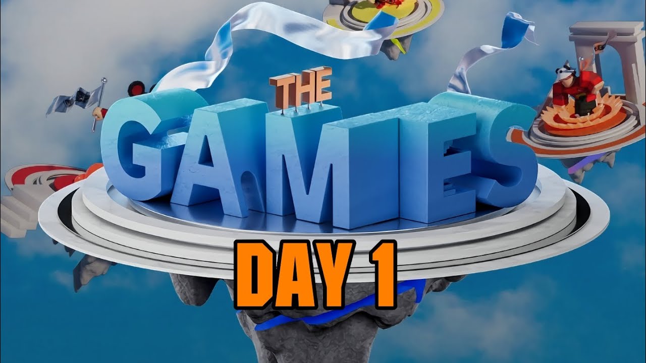 the games day 1: joining its hub - YouTube
