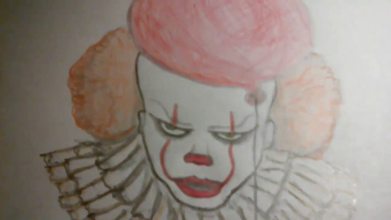 Mis dibujos de it pennywise 2017 y 1980 - YouTube