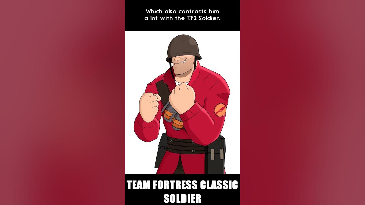 TF2 VS TFC: Classic Soldier Art Process - YouTube