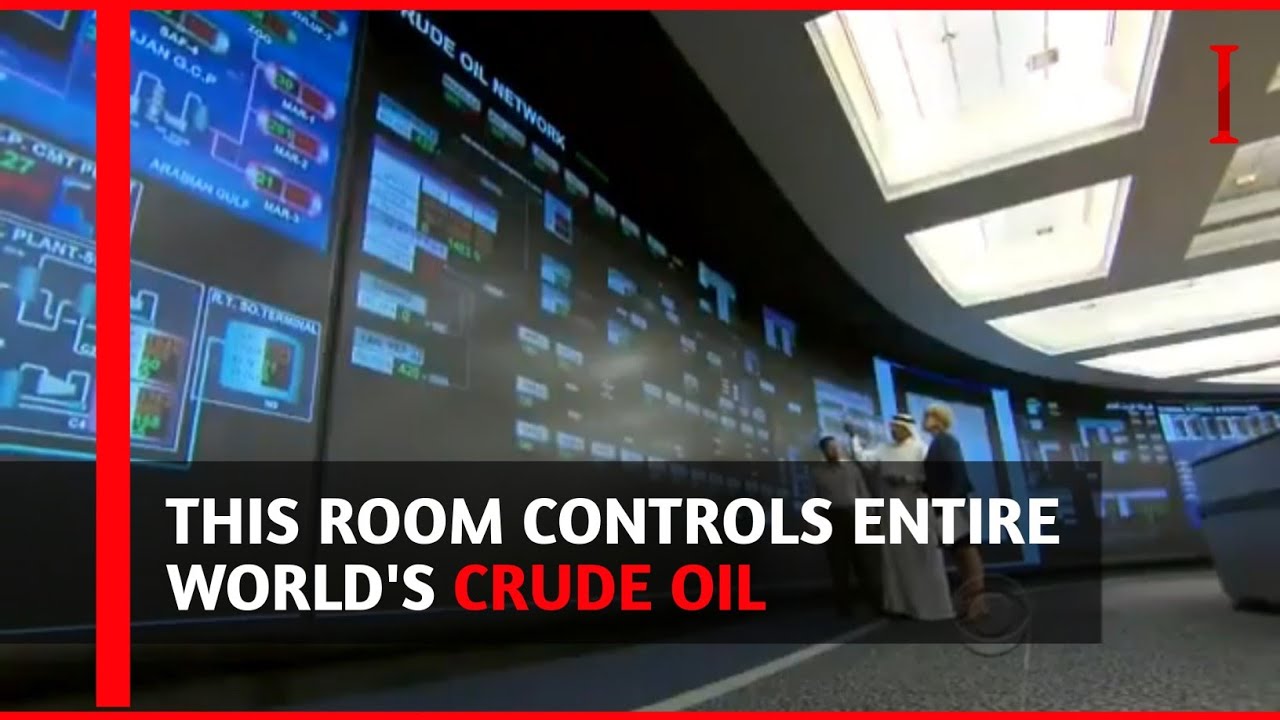Watch How This Saudi Room Controls The World's Crude Oil : Aramco Tour ...
