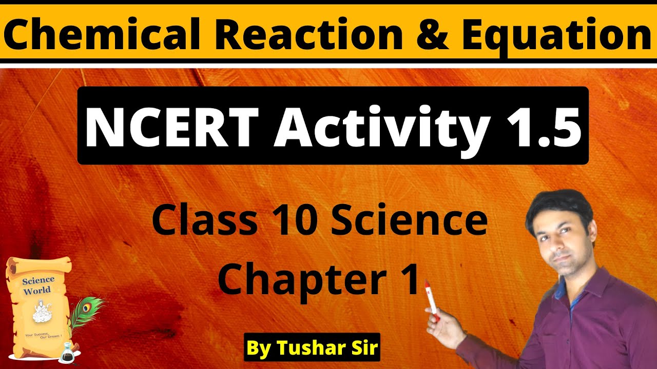 Activity 1.5 class 10 science | Class 10 activity 1.5 | How to perform ...