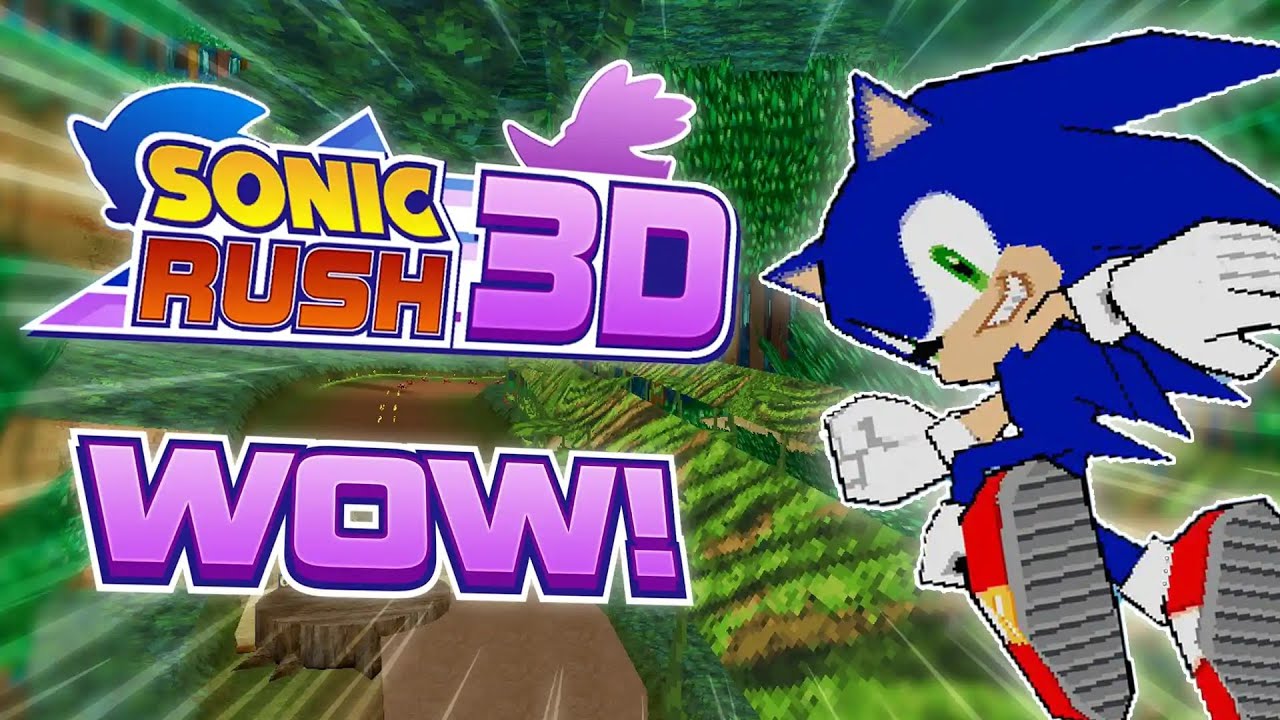 Sonic Rush In.. 3D? - Sonic Fangame SAGE 2024 - YouTube