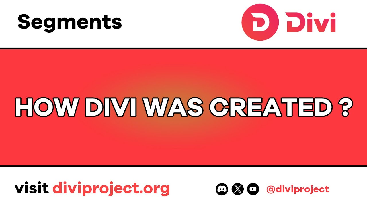 Divi Segments - How Divi Was Created? - YouTube
