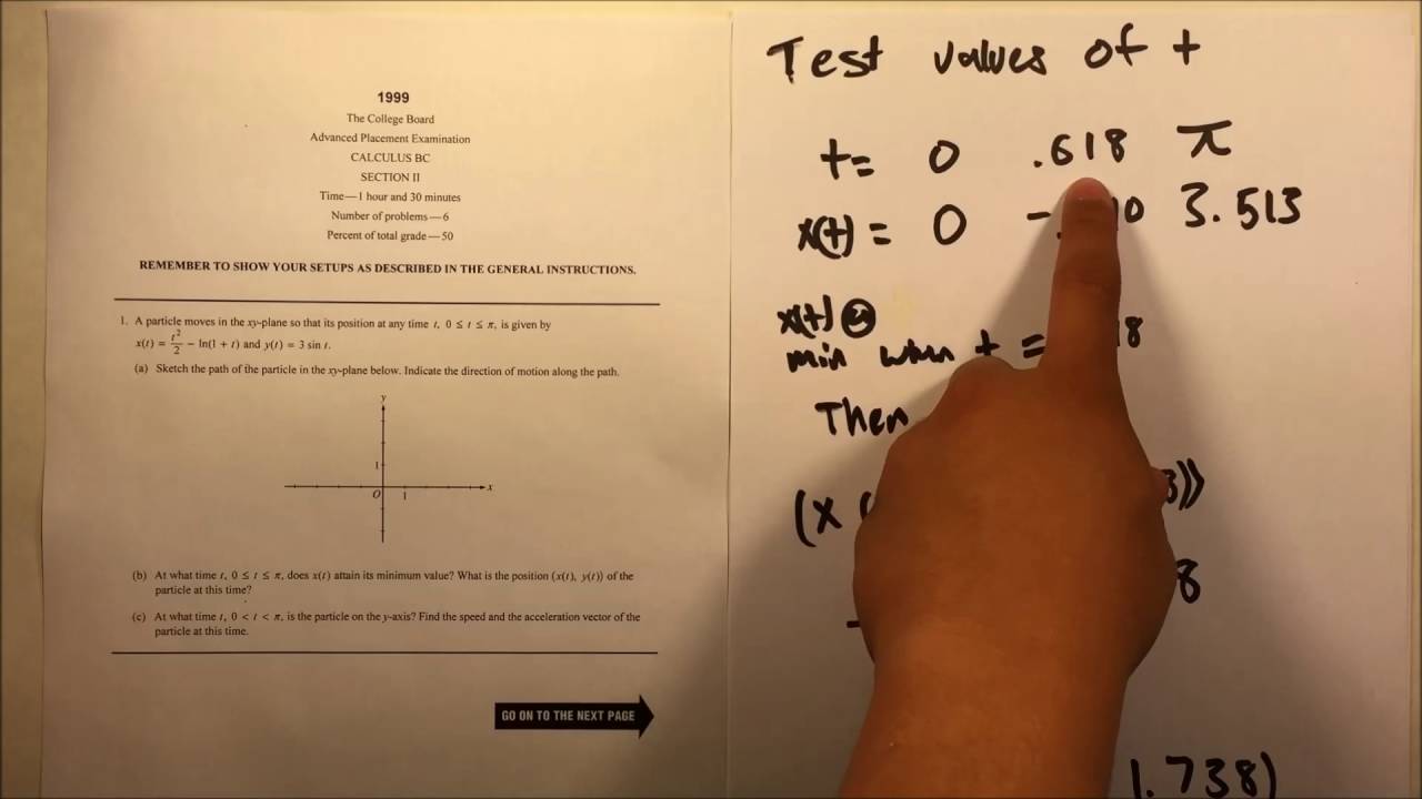 AP Calc BC 1999 FRQ 1 YouTube ap-calc-bc-1999-frq-1-youtube