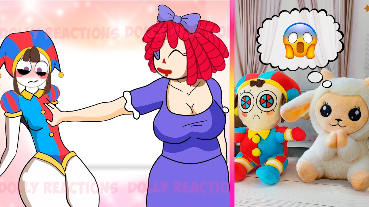 Dolly and Pomni React to The Amazing Digital Circus Animations | Funny ...
