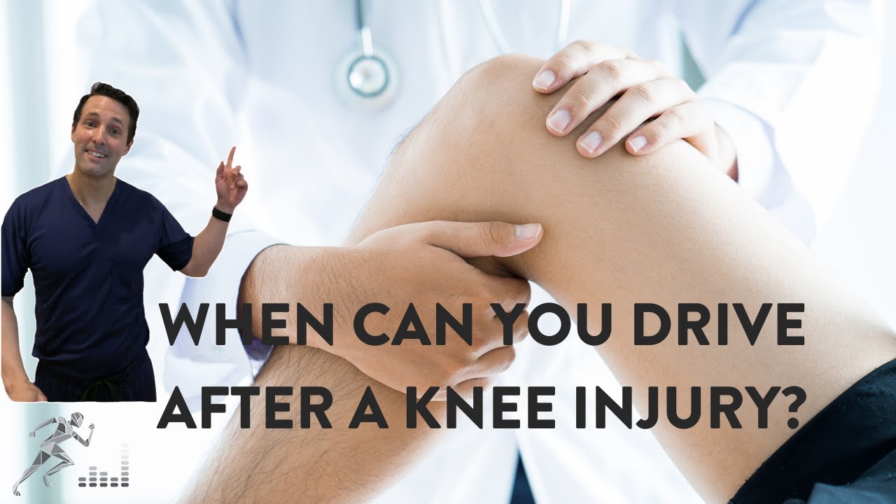 Driving after a knee injury or surgery - YouTube
