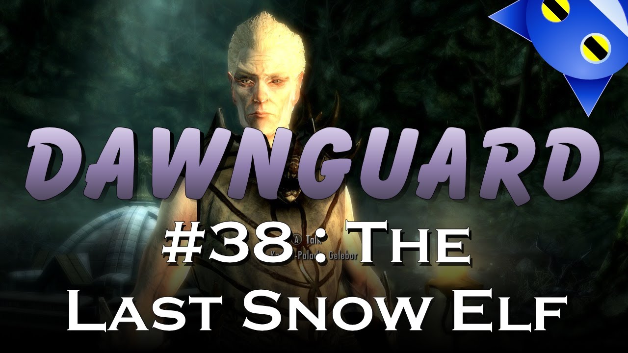 Let's Play Skyrim - Dawnguard - 38 : The Last Snow Elf (Falmer) - YouTube