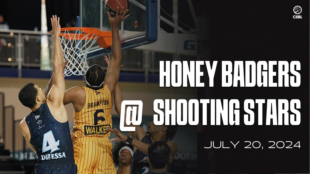 Brampton Honey Badgers at Scarborough Shooting Stars | Game Highlights | July 20, 2024 - YouTube