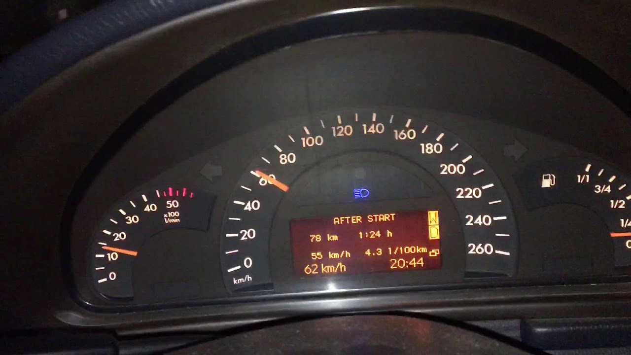 Mercedes C 200 W203, 85 kw. Chip on 150 hp. Fuel consumption, automatic ...