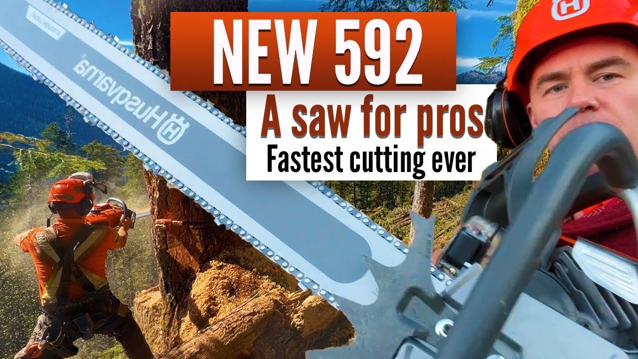 Husqvarna 592 Walkerized | Is this the best saw yet? | Trigvi.com - YouTube