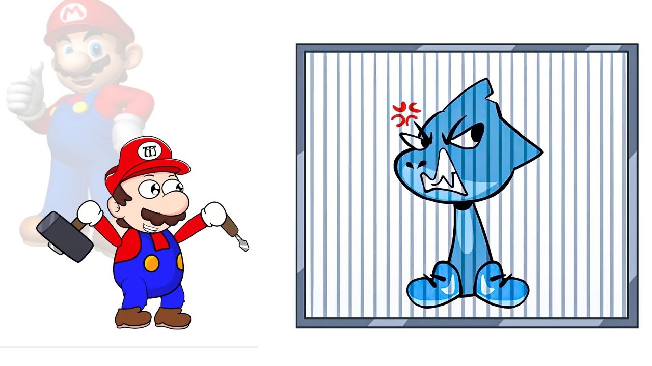 Mario vs Italian Brainrot | Epic Meme Battle Full Animation (Part 3 ...
