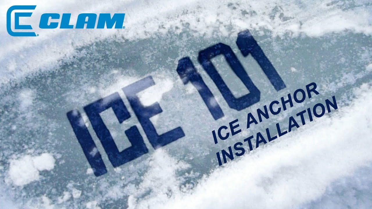Ice Fishing 101: Ice Anchor Installation - YouTube