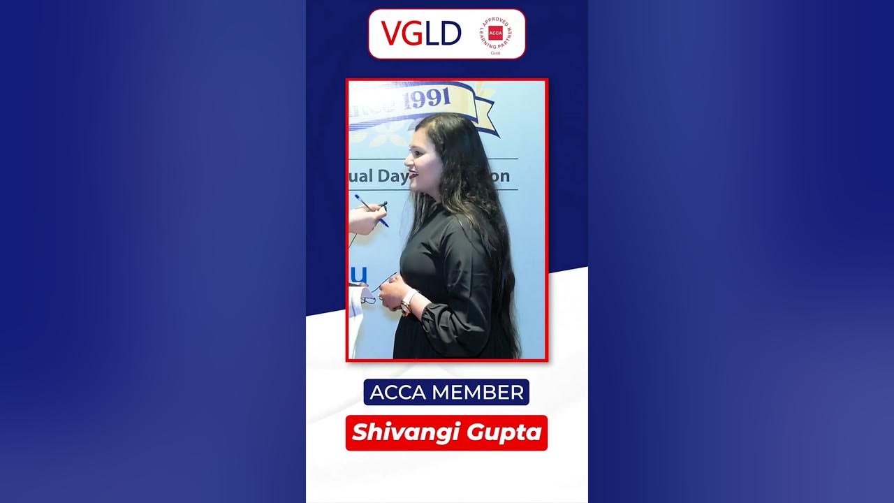 🎓 ACCA Member's Heartfelt Thanks to VGLD Faculty 🙏 - YouTube