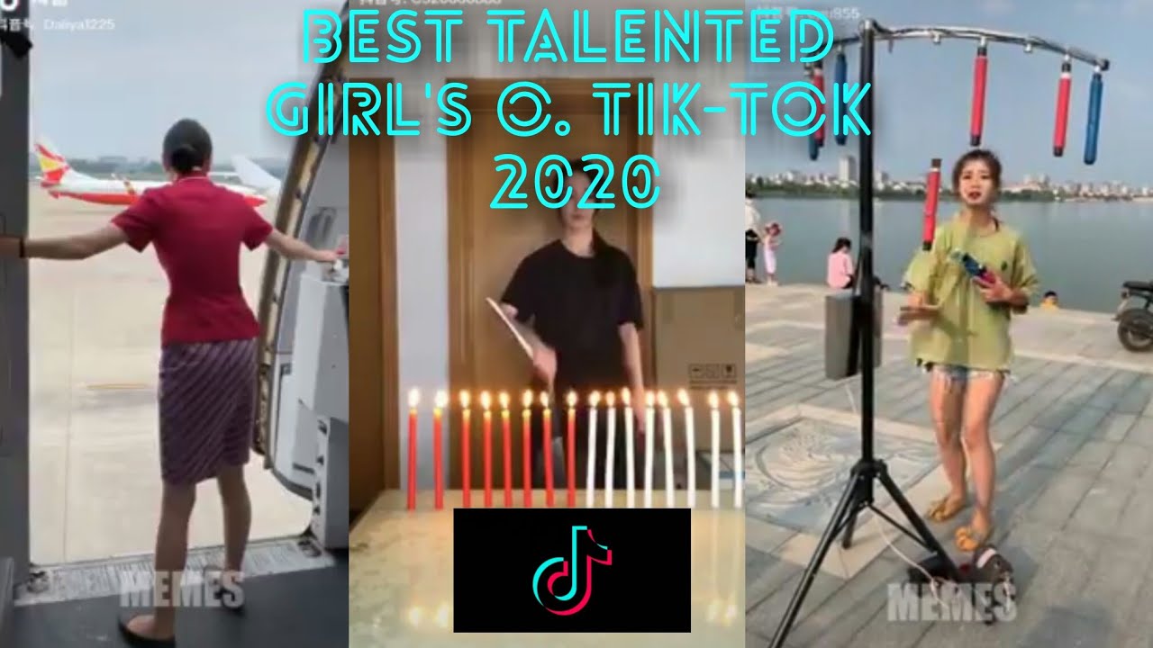 Tik tok most talented girl's | best of tik tok 2019| viral girl on tik ...