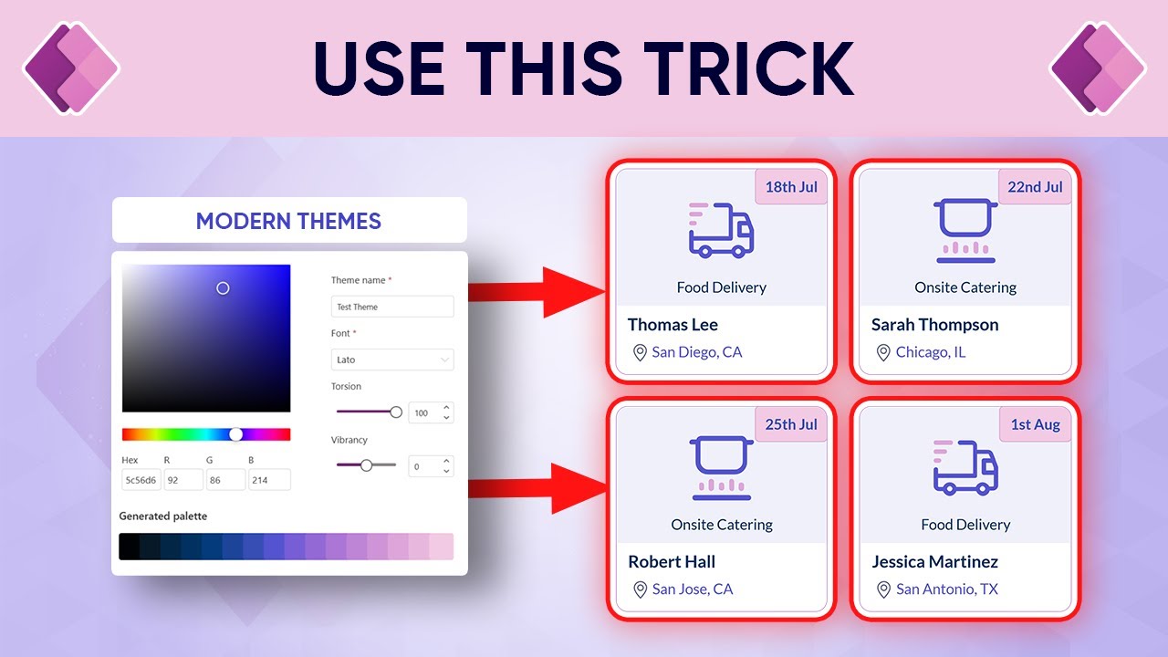 How to apply Multicolored Modern Themes to SVGs in Power Apps | Mini ...