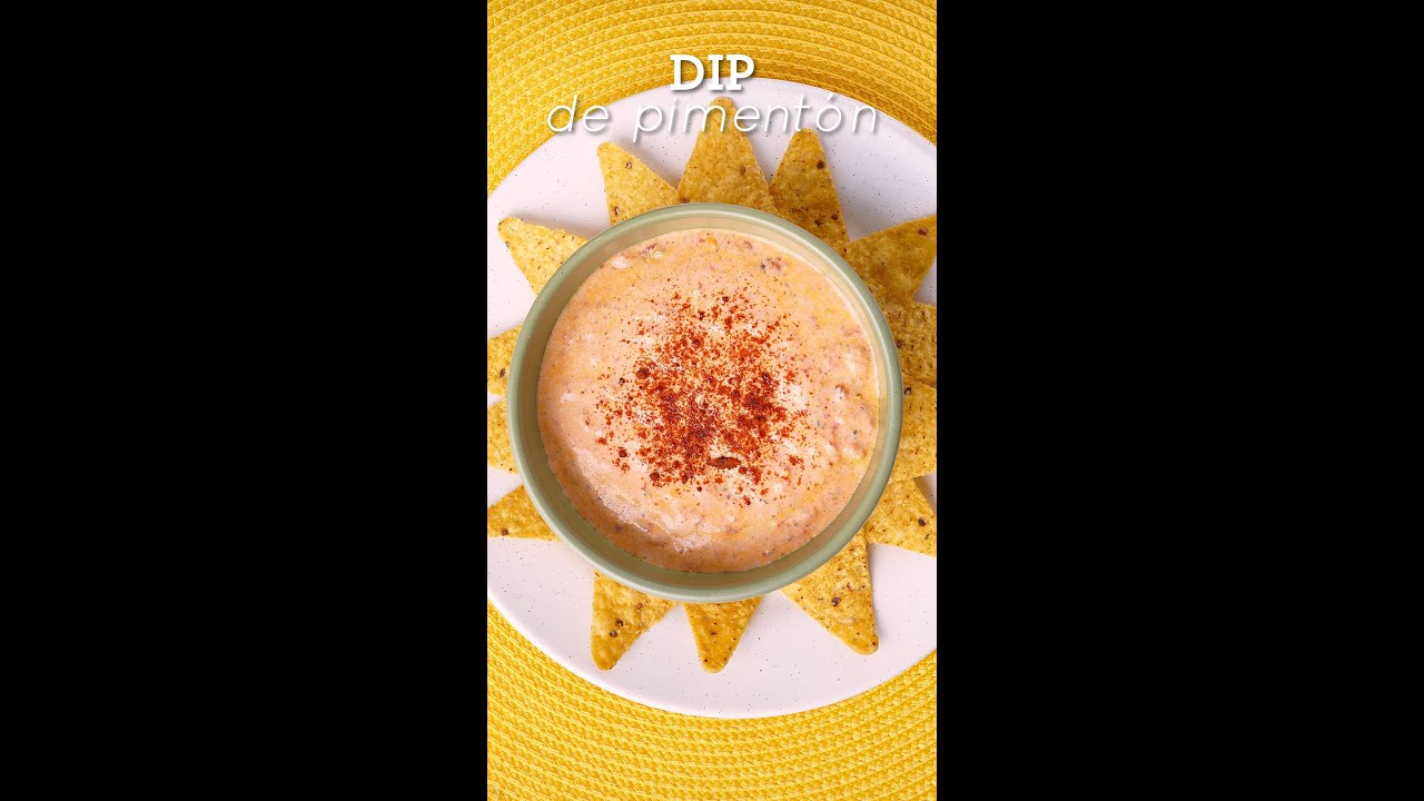 Receta: Dip de pimentón - YouTube