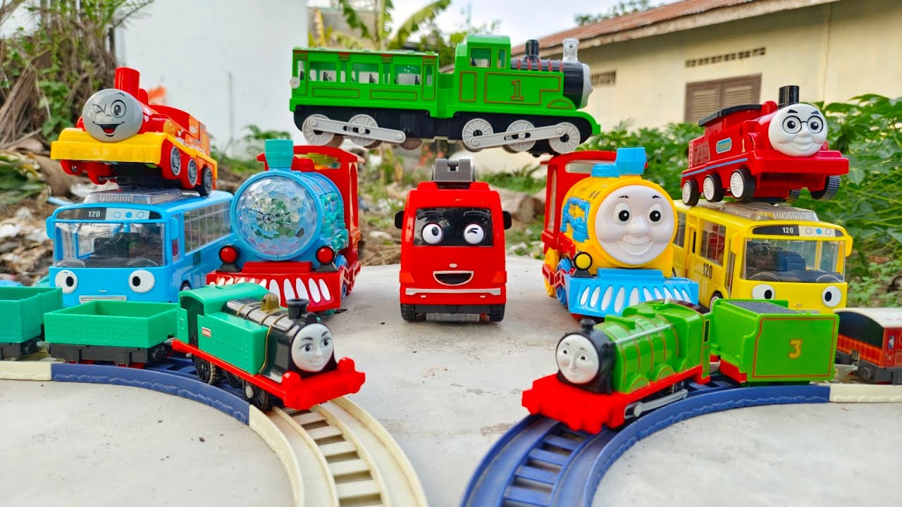 New Project Thomas, Merakit Kereta Api Thomas dan Stasiun Pemadam ...