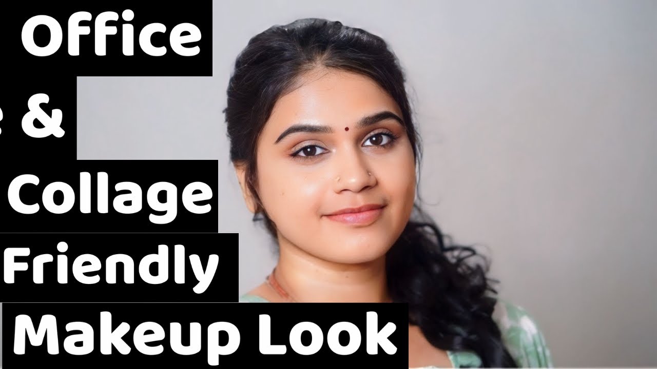 My Office Makeup Look | Amazon Mega Fashion Days | Beauty Haul - YouTube