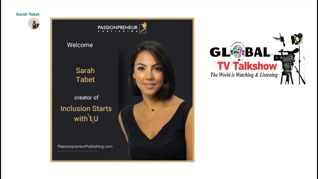 Dubai-based Sarah Tabet, Author - YouTube