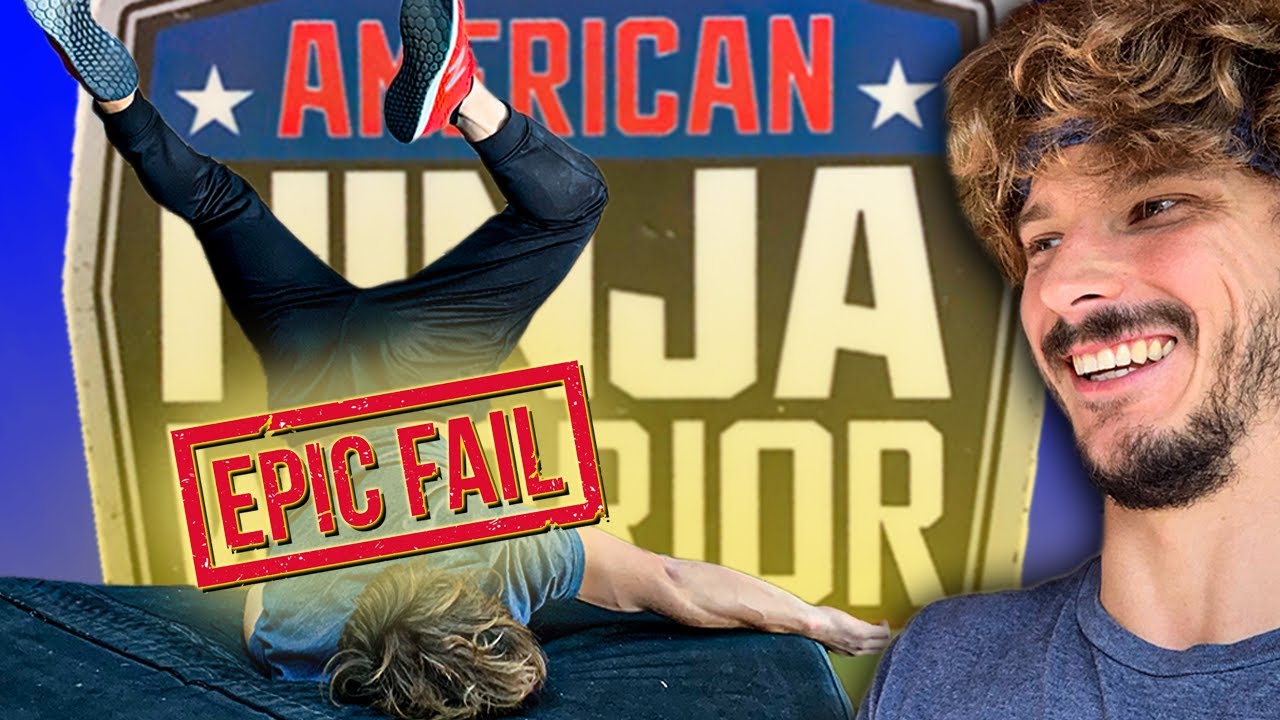 Ninja Warrior Fails Compilation - YouTube