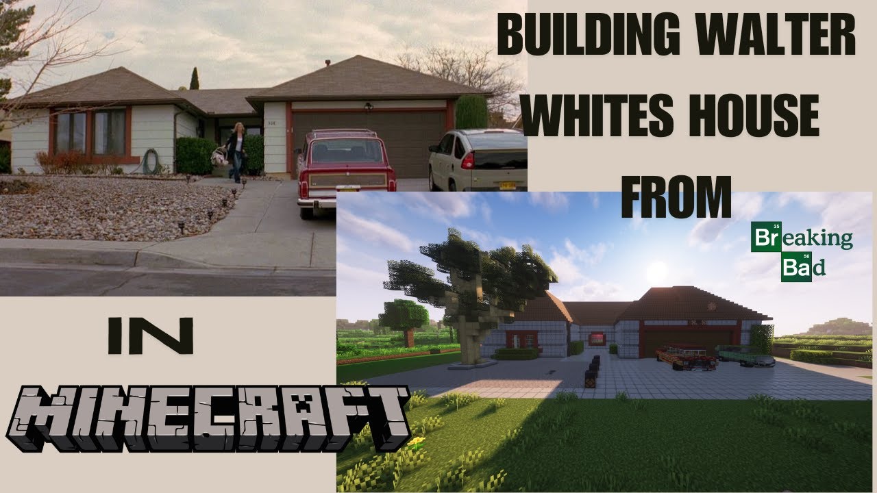 I Built Walter White's House from Breaking Bad in Minecraft! - YouTube