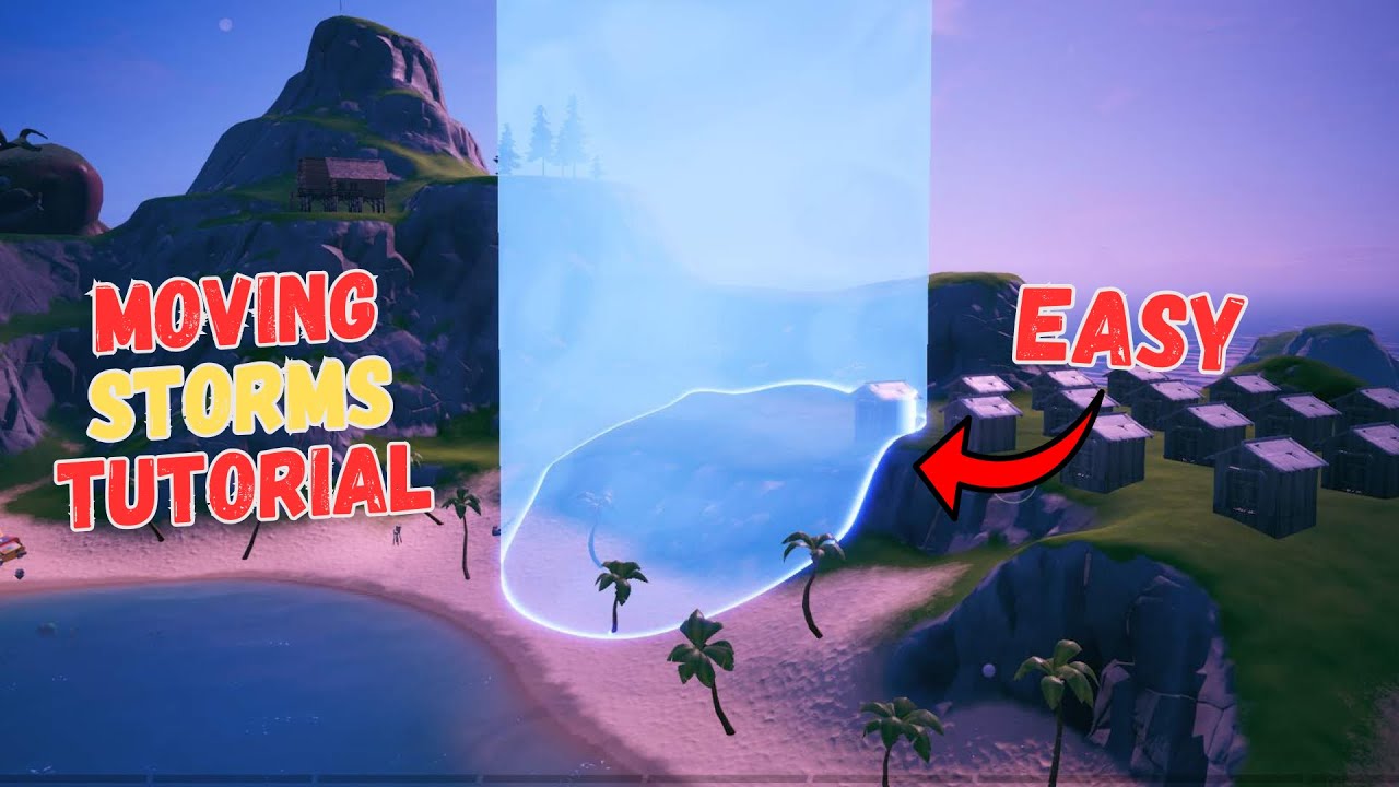 How to Make a Moving Storm in Fortnite Creative - 2025 - YouTube