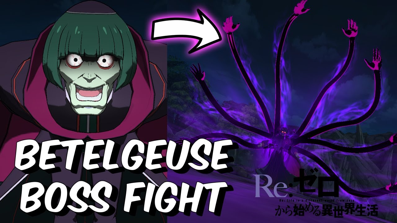 Betelgeuse Archbishop Boss Fight - Rem, Ram and Emilia Re: Zero - Seven ...