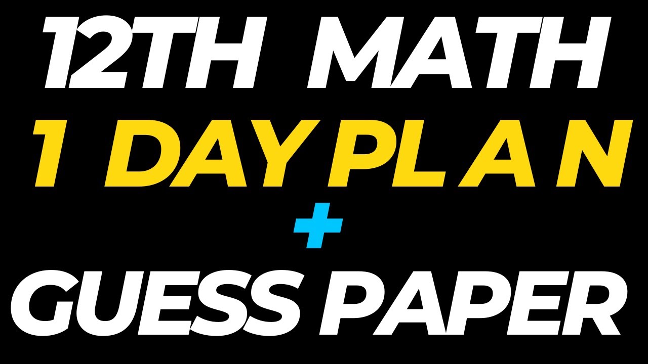 2nd year math full book preparation | 12th math guess paper 2023 | 2nd ...