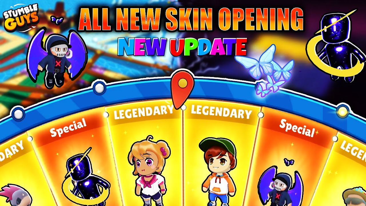 Stumble Guys 0.46 Update Skin Opening 😍😍 Stumble Guys NEW SPECIAL skin ...