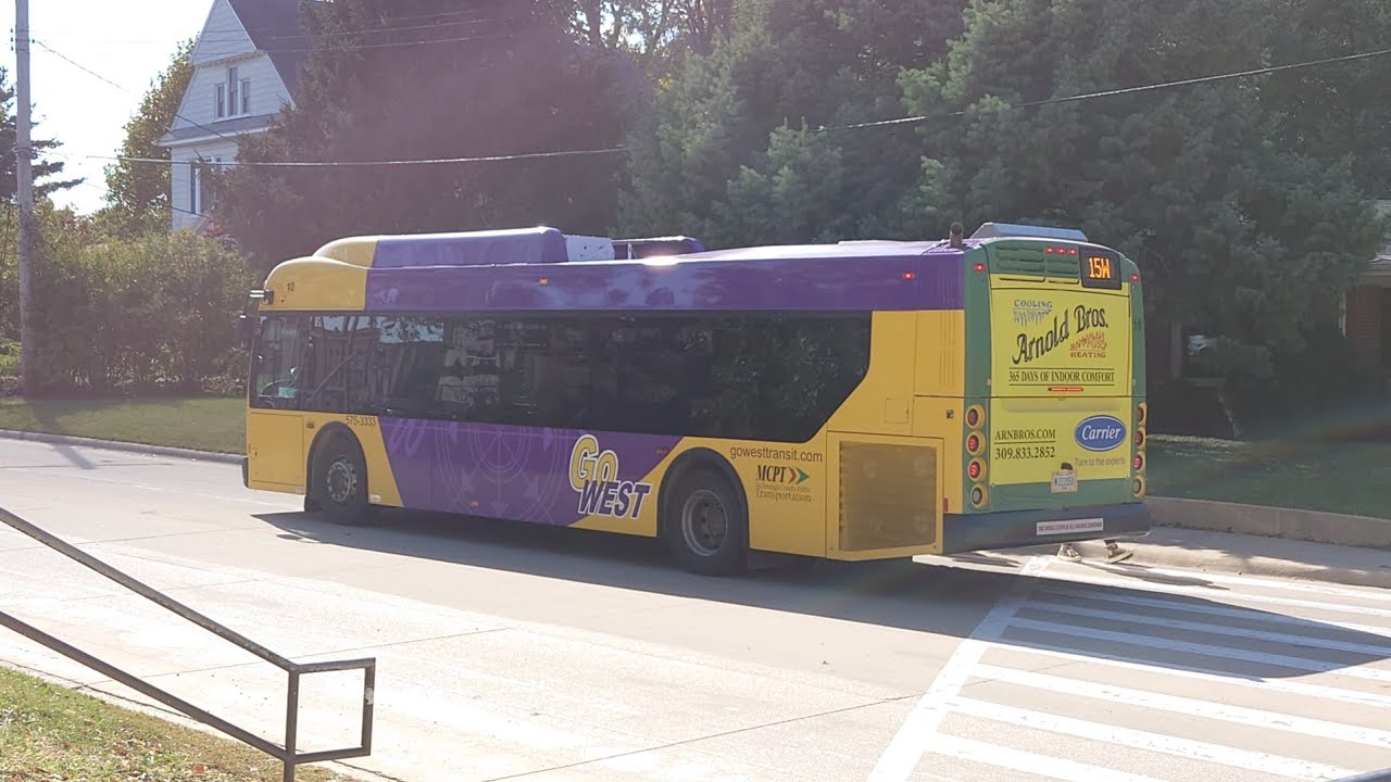 Go West Transit 2019 New Flyer XD35 10 On Rt 15W Brown West - YouTube