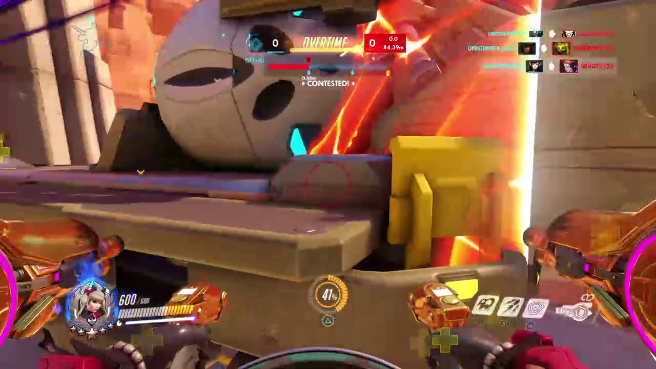 Overwatch-Diva Gameplay-Intense Overtime Battle - YouTube
