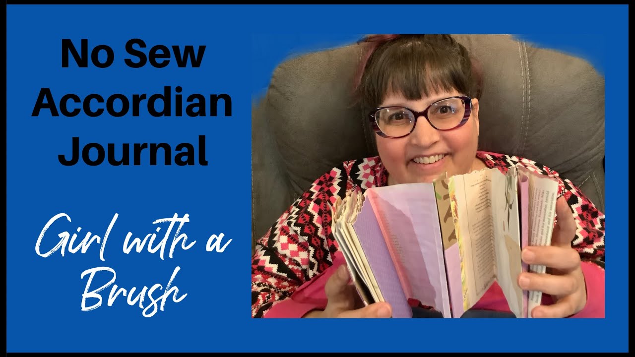 Make a No Sew Junk Journal with Me: Junk Journal January 2025 - YouTube